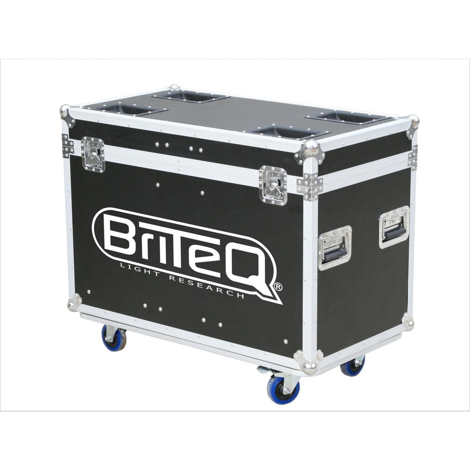 Pack 4 lyres Briteq BT250S + 2 Flight-cases – Groupe DMX